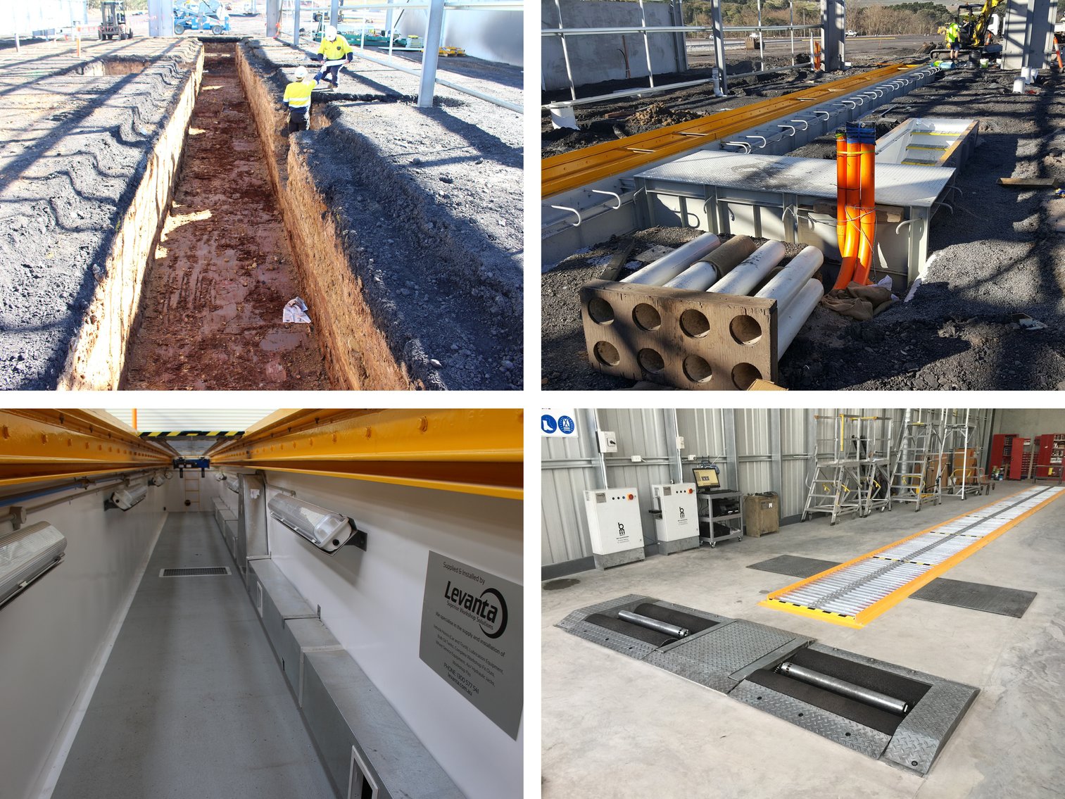 Prefab service pits: clean, compliant, hassle-free – installed in just ...